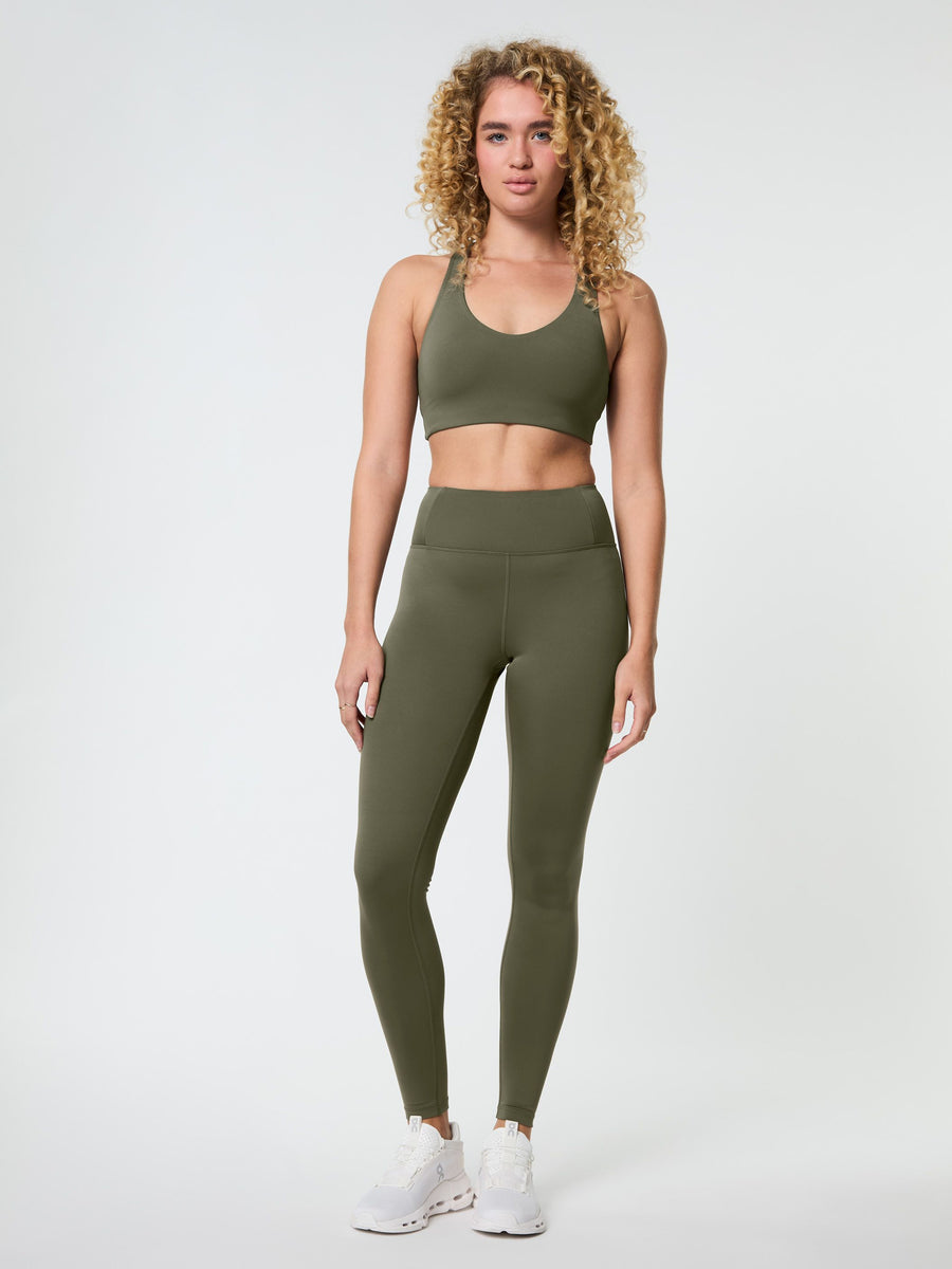 Girlfriend Collective Float Lola Bra - Cured Green – Yogamatters