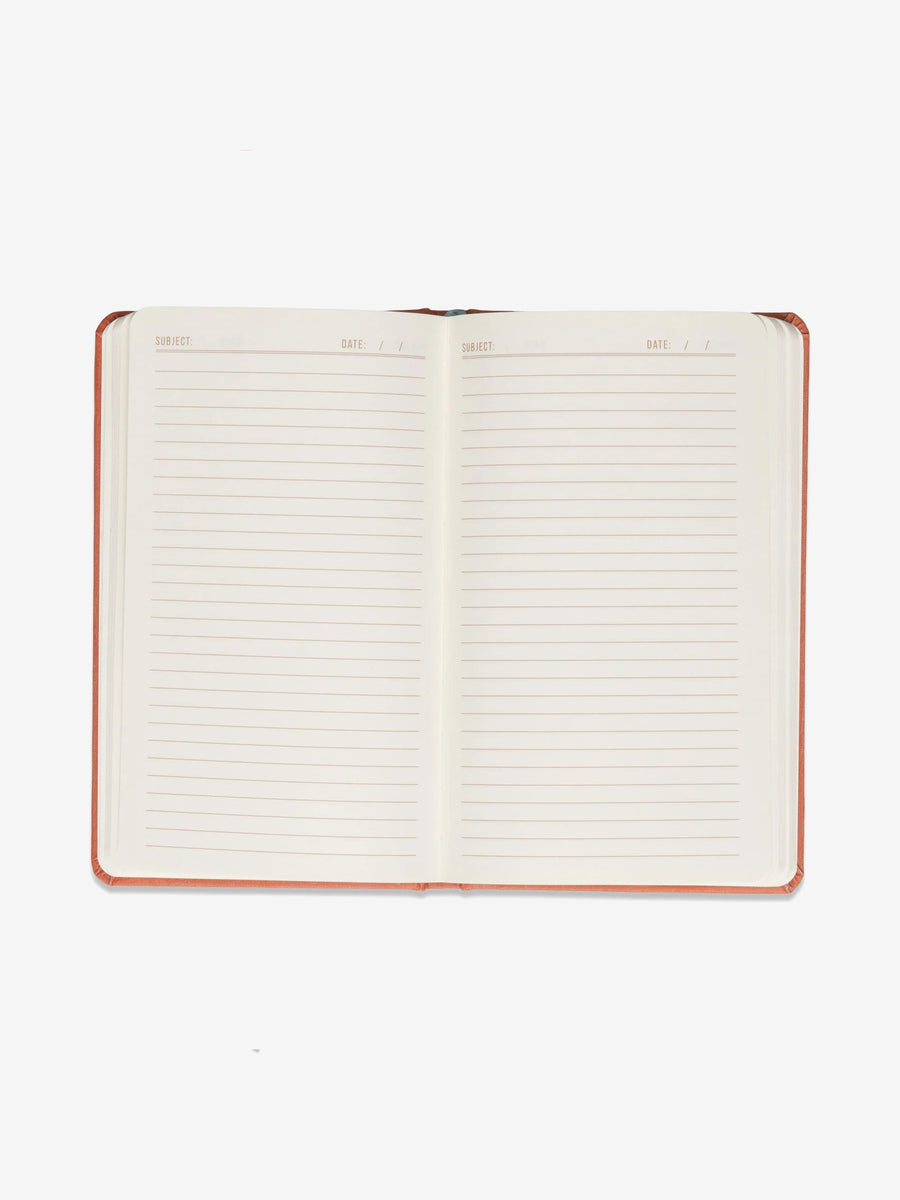 Designworks Ink Celestial Bookcloth Journal - Terracotta Sun – Yogamatters