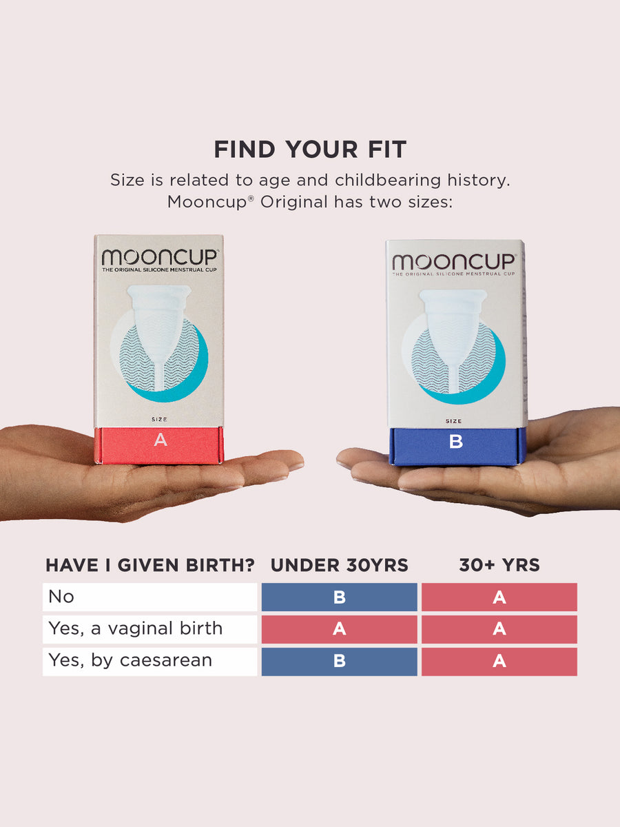 Mooncup Menstrual Cup - Size B – Yogamatters