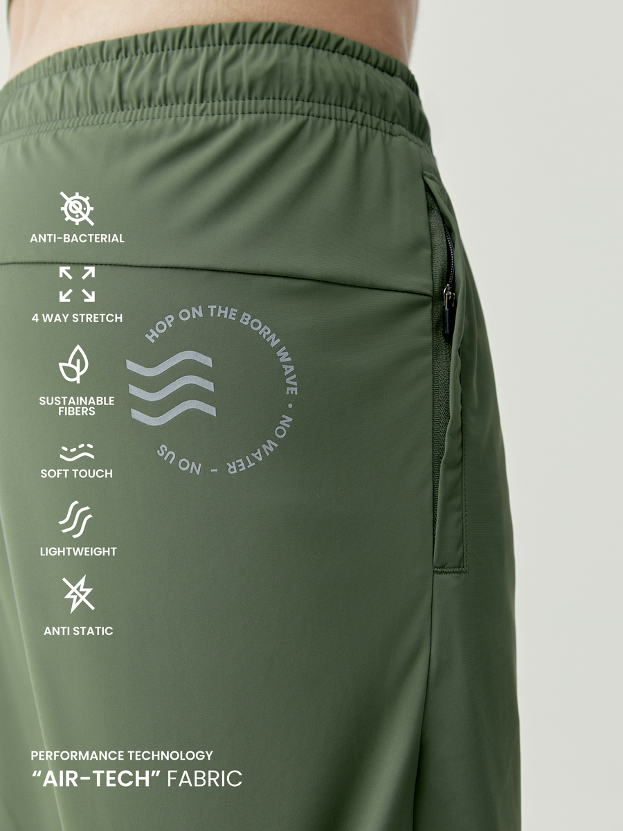 Born Living Yoga Orinoco Short - Swamp Green – Yogamatters