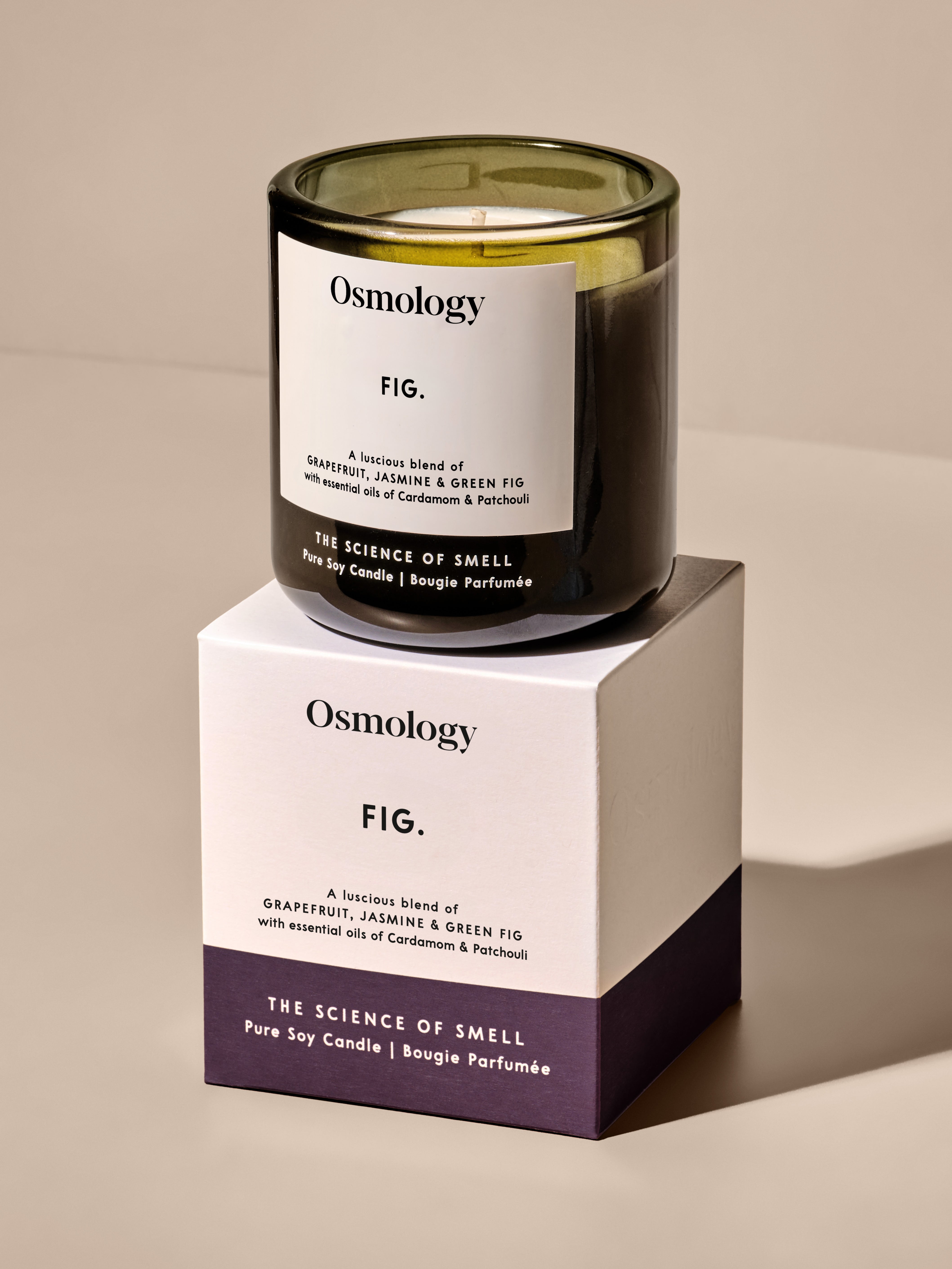Osmology by Aery Utility Glass Candle - Fig – Yogamatters