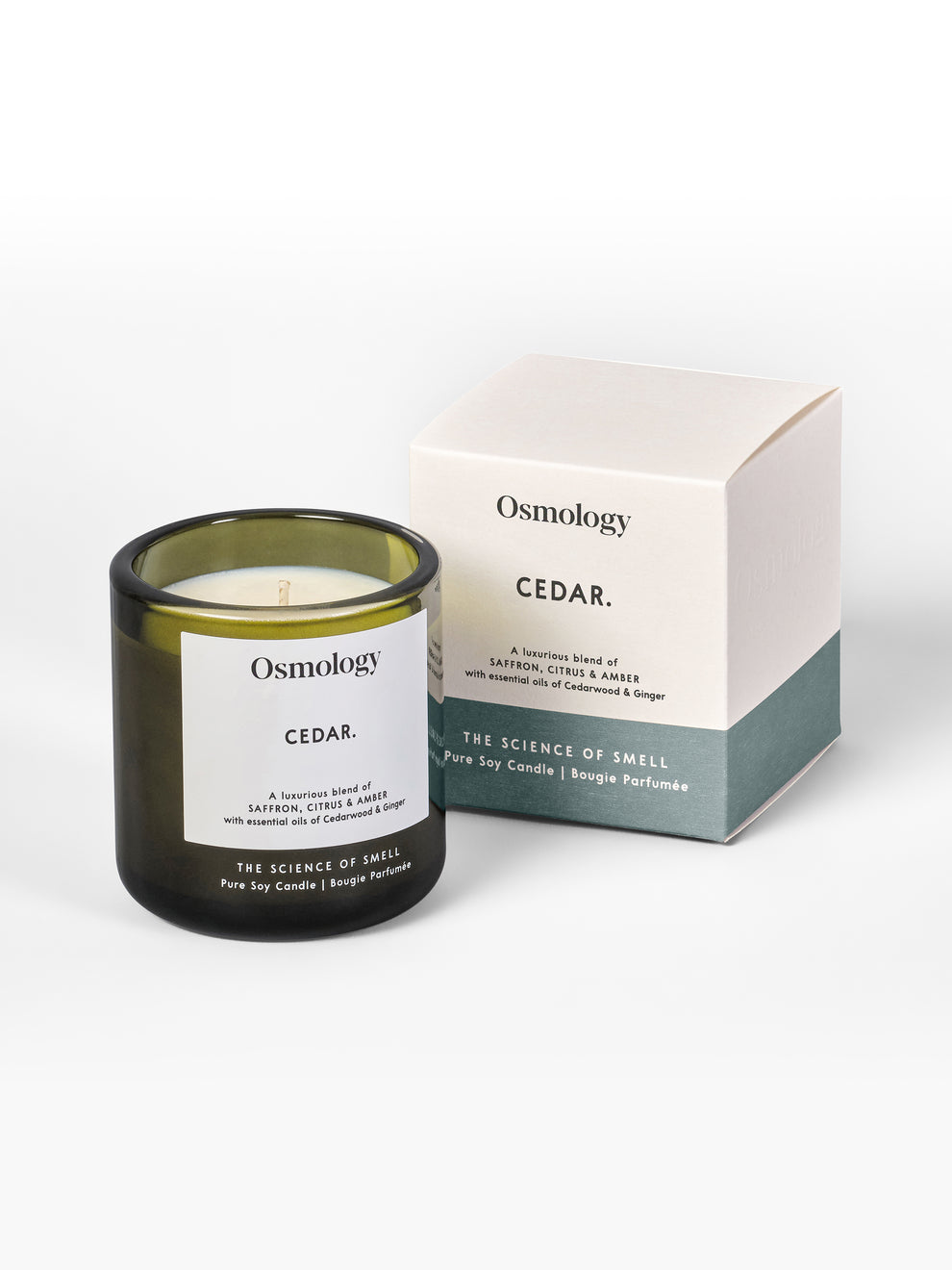 Osmology Utility Glass Candle - Cedar – Yogamatters