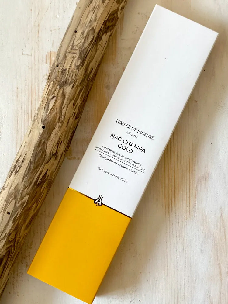 Temple of Incense - Nag Champa Gold Incense Sticks – Yogamatters