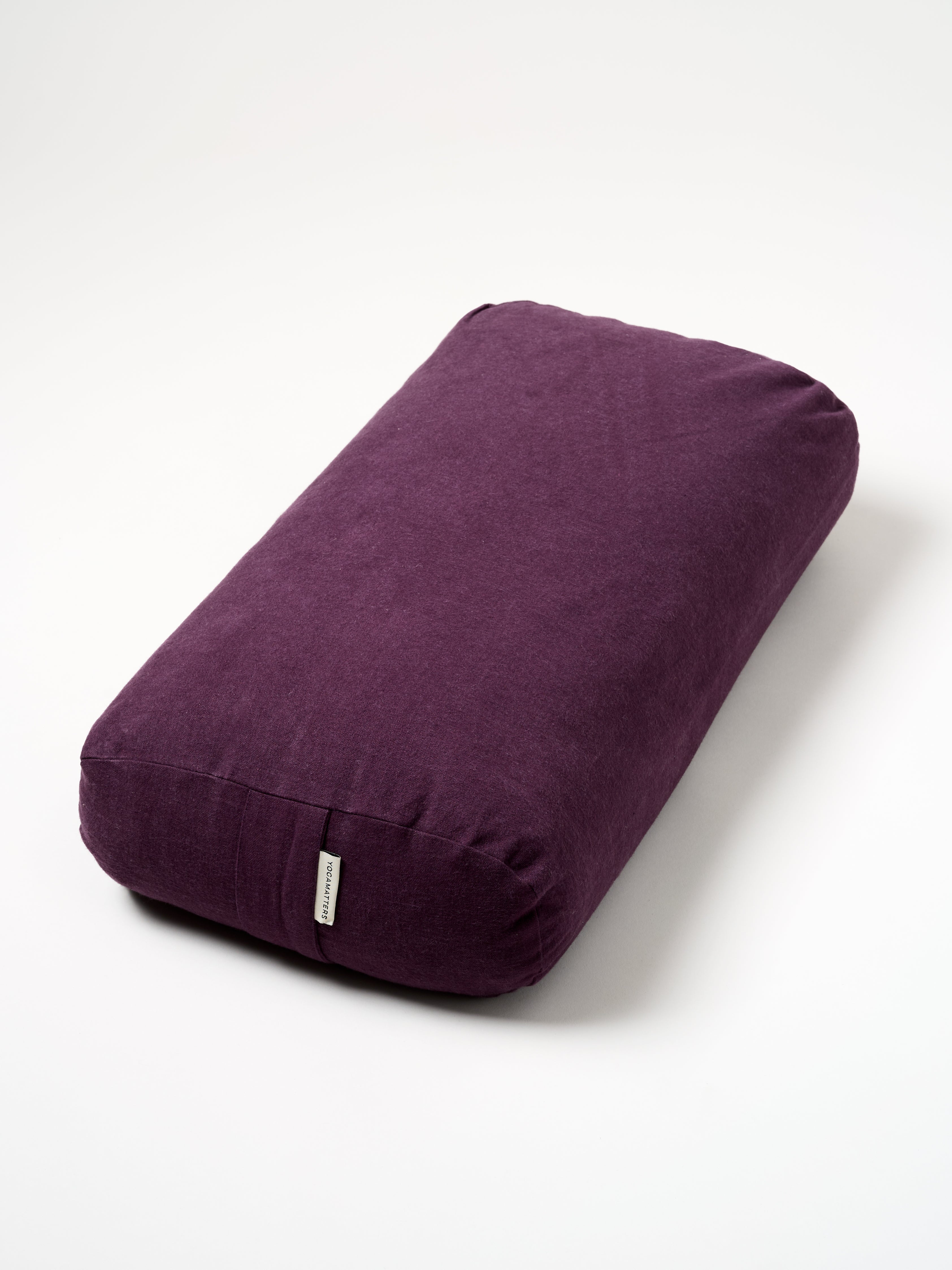 Yogamatters Brushed Organic Cotton Rectangular Bolster