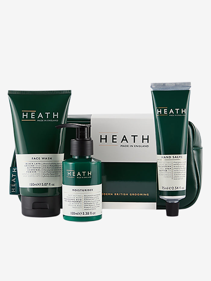 Heath Vegan Leather Washbag – Yogamatters