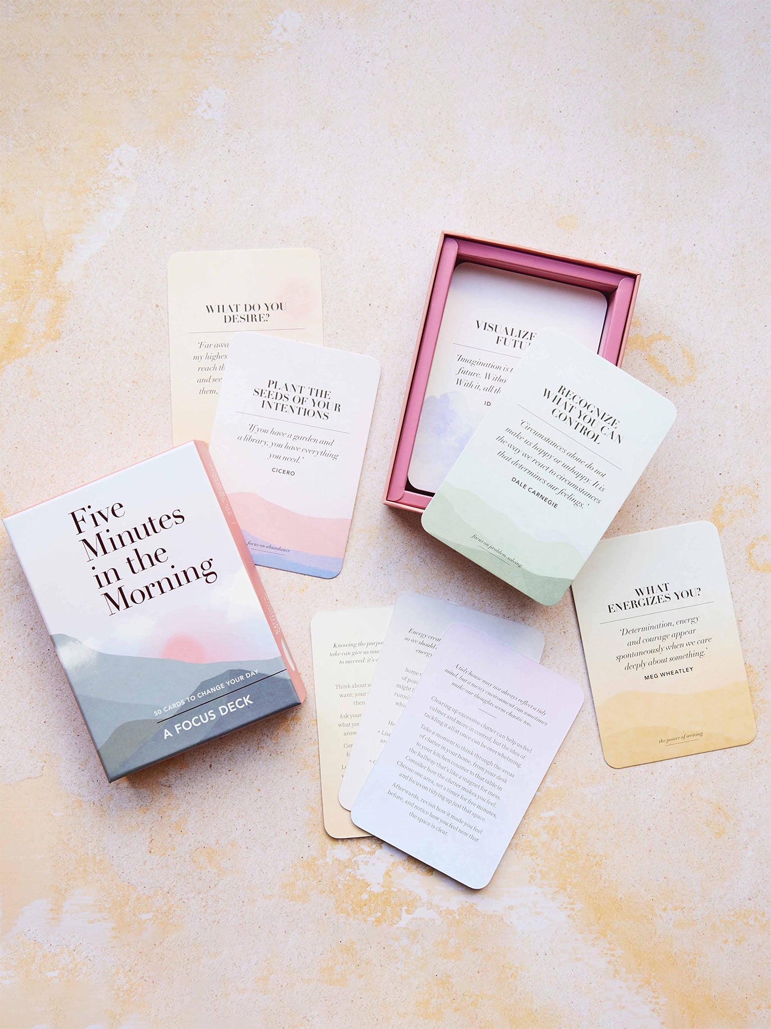 Five Minutes in the Morning Focus Deck – Yogamatters