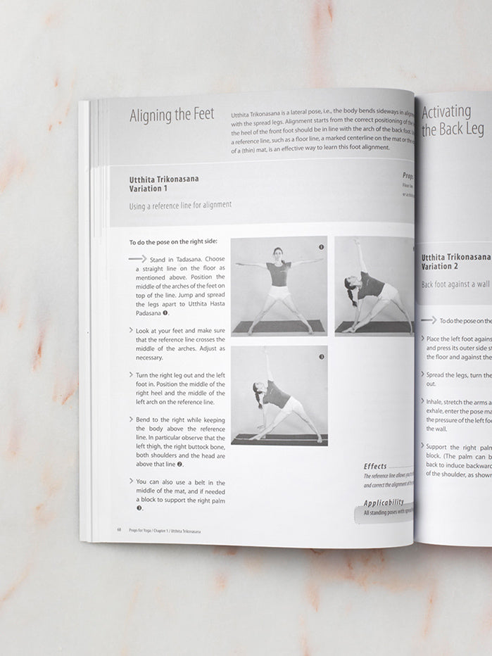 Props for Yoga - classic Iyengar Yoga props with Eyal Shifroni ...