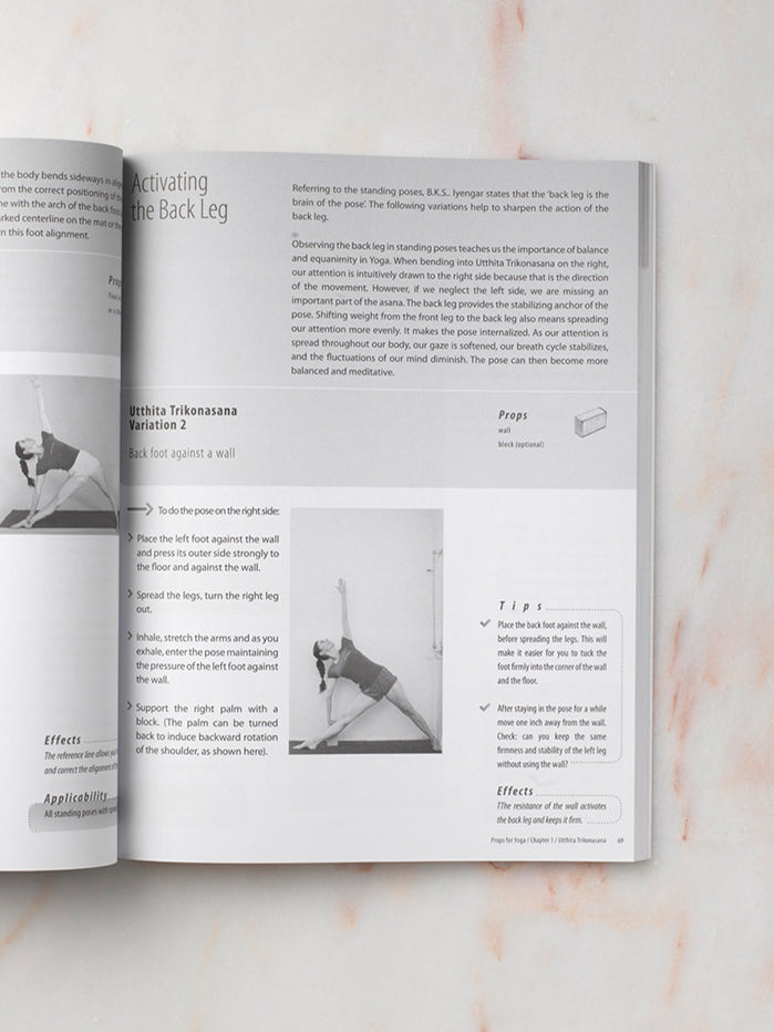 Props for Yoga - classic Iyengar Yoga props with Eyal Shifroni ...